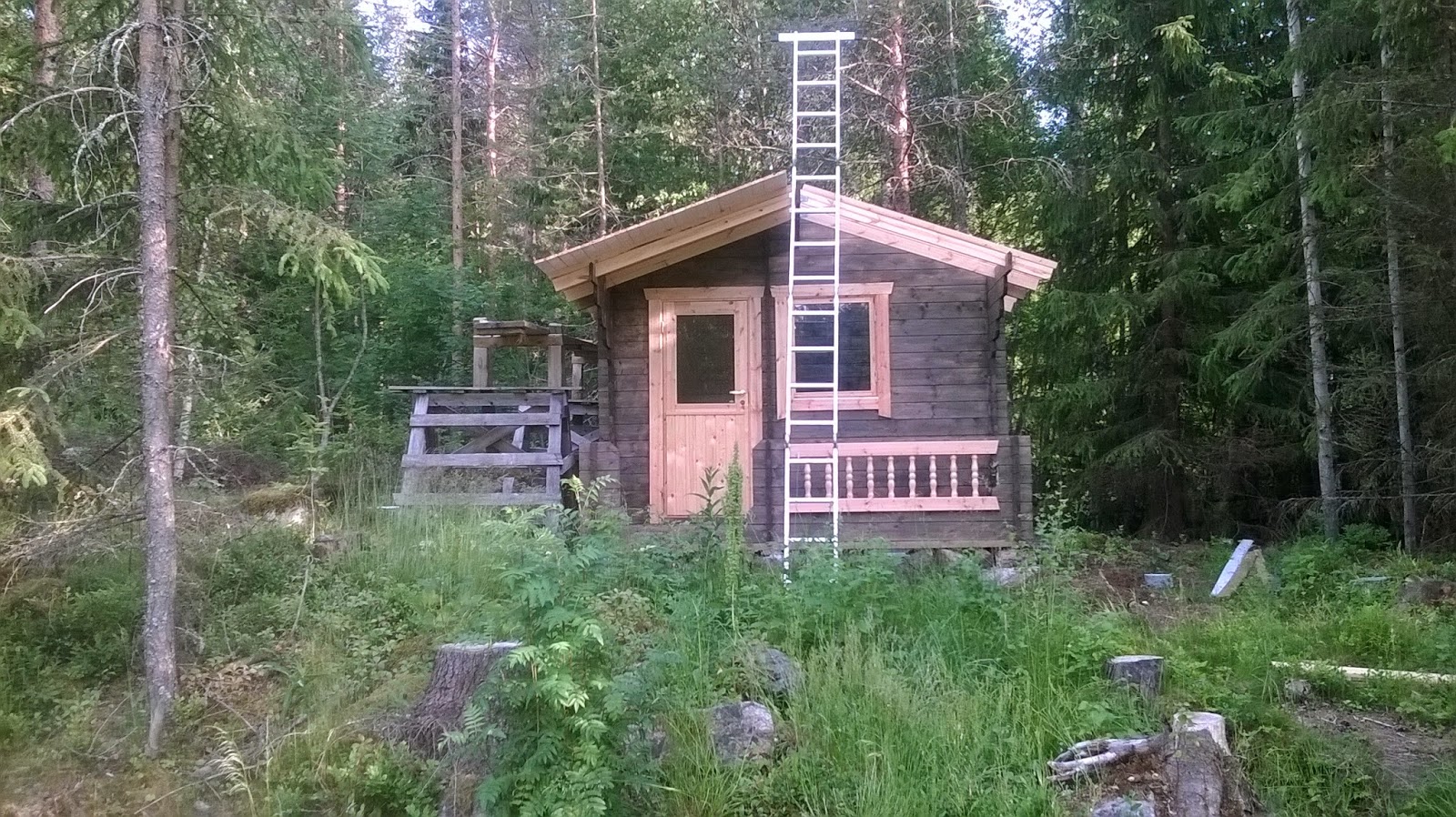 Kopallinen inspiraatiota: Ulkosaunan rakentaminen